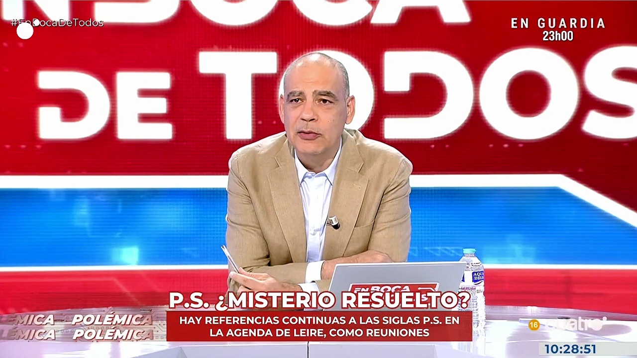 Nacho Abad acongoja a PS con lo que puede soltar Leire Díez de las ...