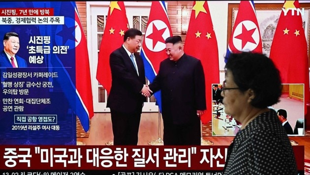Xi Jinping auf Staatsbesuch bei Kim Jong Un
