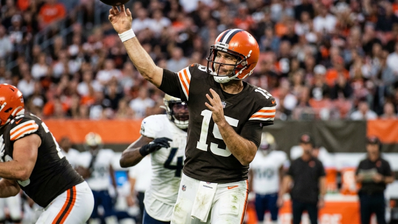 Joe Flacco saved the Browns season in 2023