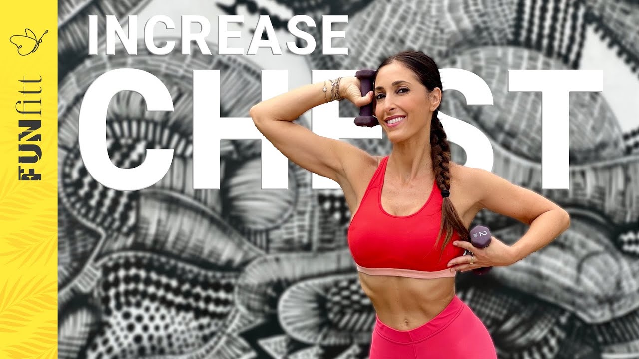 Dumbbell exercises to increase and lift the chest