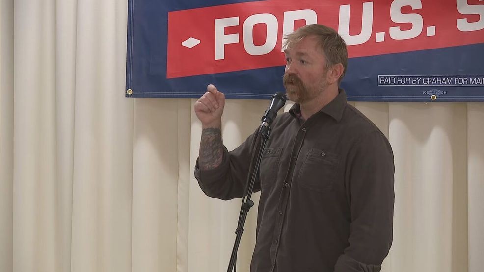 Graham Platner touts working-class message ahead of Maine primary