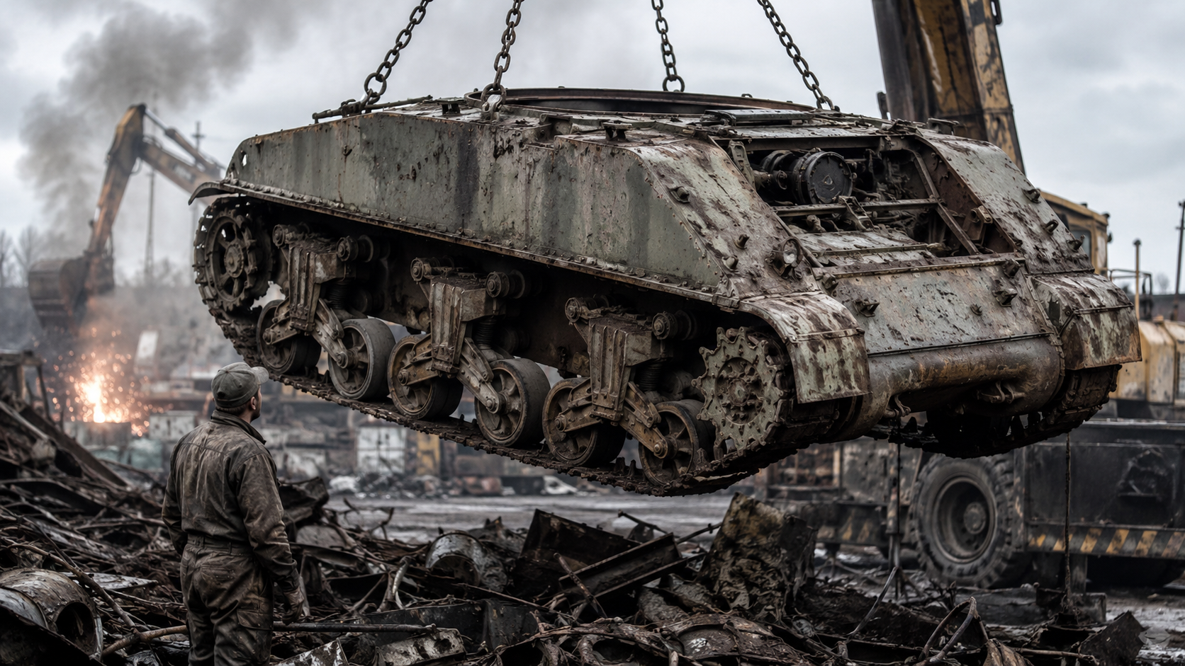The surprising fate of old tanks after war