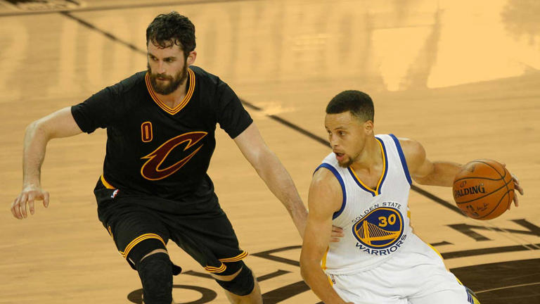 "I blacked out" - Kevin Love recalls his legendary stop on Steph Curry ...