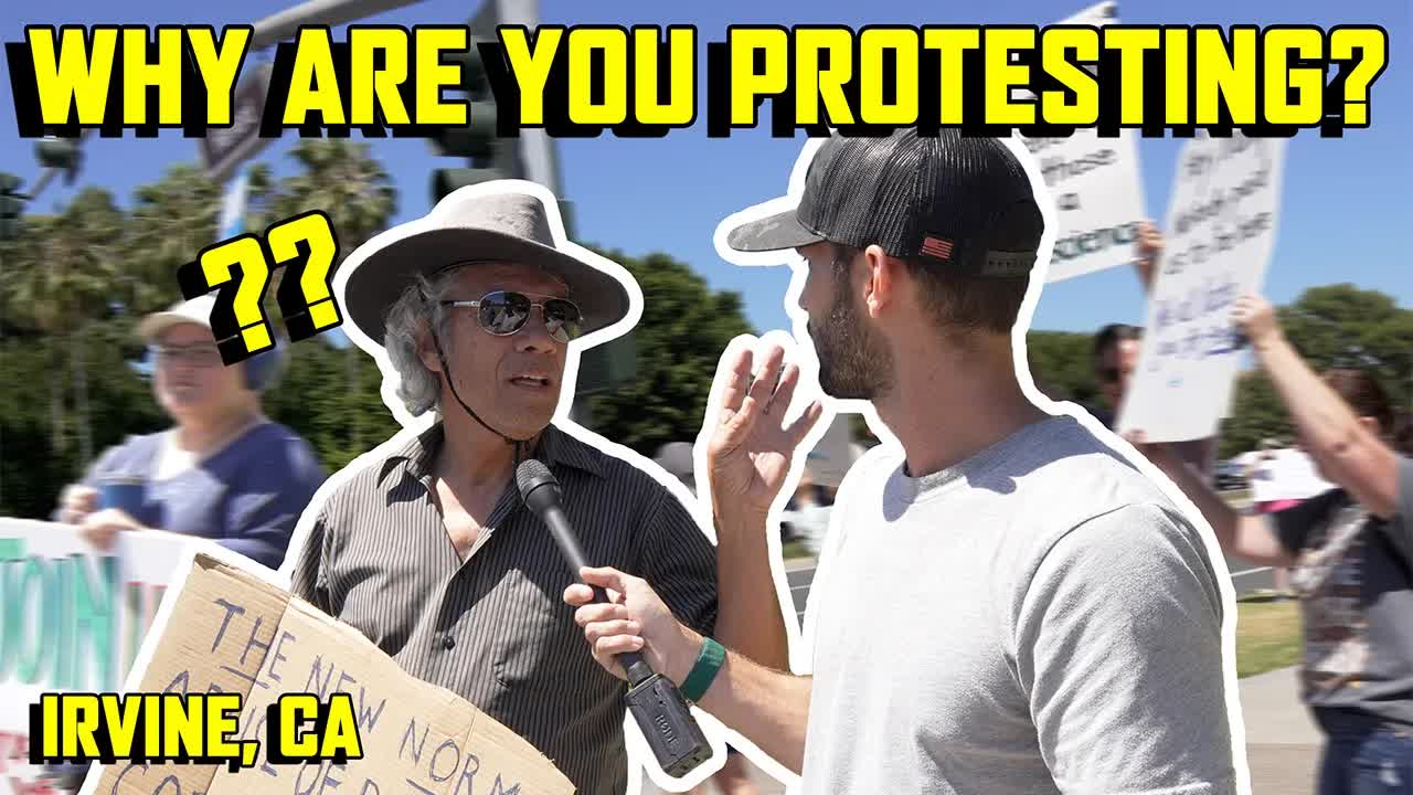 Anti-Trump protesters lose control during public debate