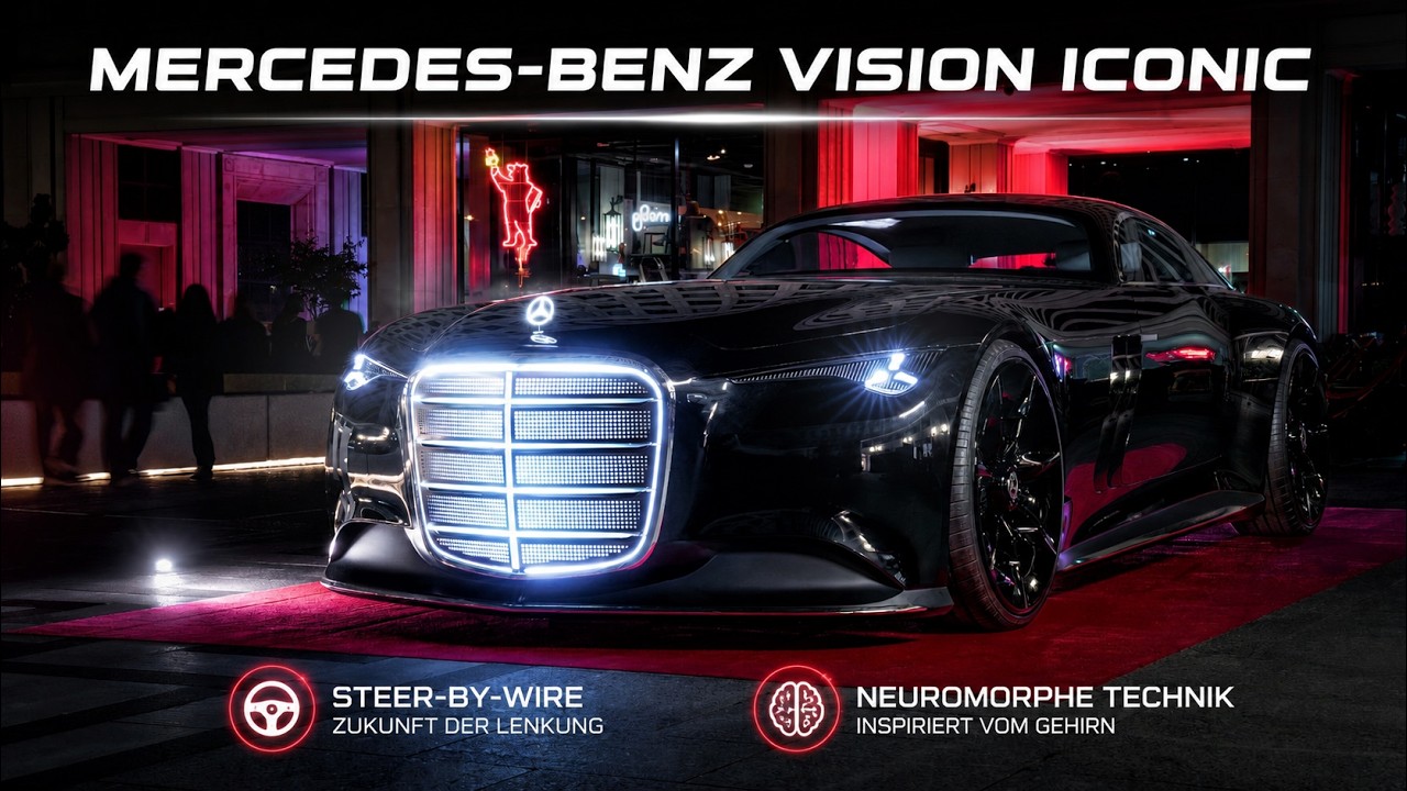Mercedes-Benz Vision Iconic: Designstudie für die Zukunft in Warschau