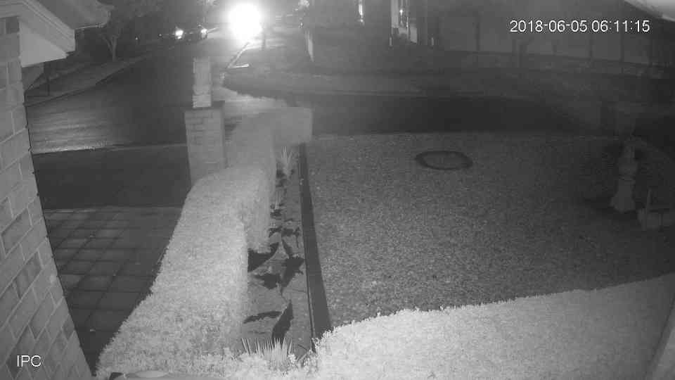 Truck robbery caught on security camera