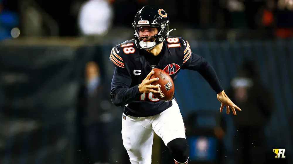 Is Caleb Williams making the year 3 leap among fantasy football QB elite?