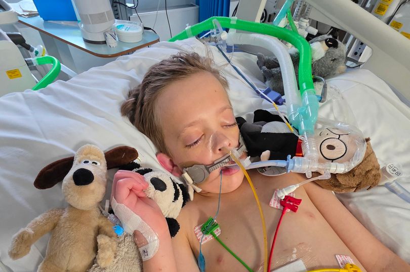 'Doctor told me it doesn't look good' as son, 13, loses seven litres of ...