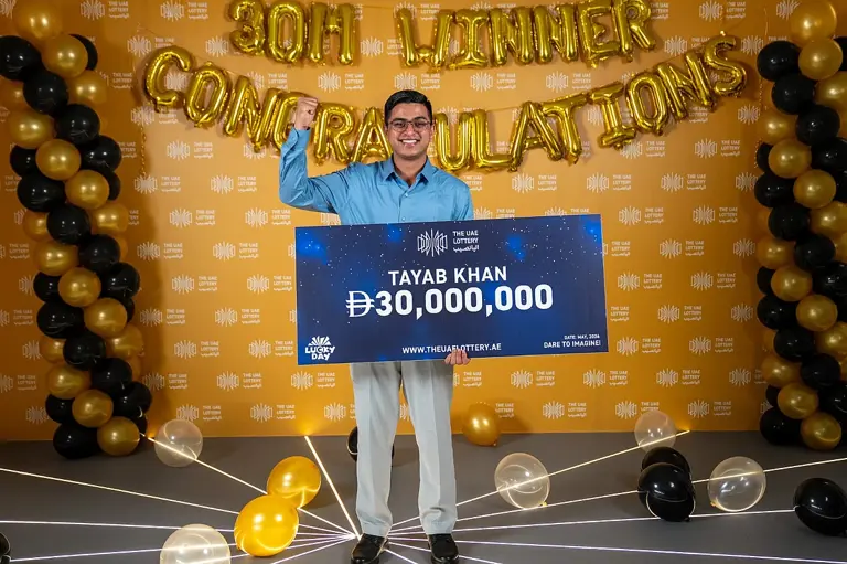 Nepal security guard wins Dh30 million UAE lottery, makes 4 friends ...