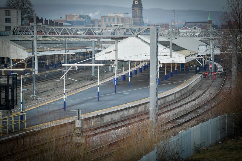 Person dies on train tracks near Greater Manchester station