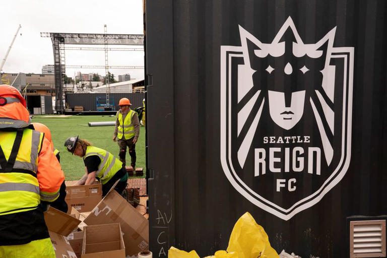 Seattle World Cup barge gives soccer's global language a waterfront home