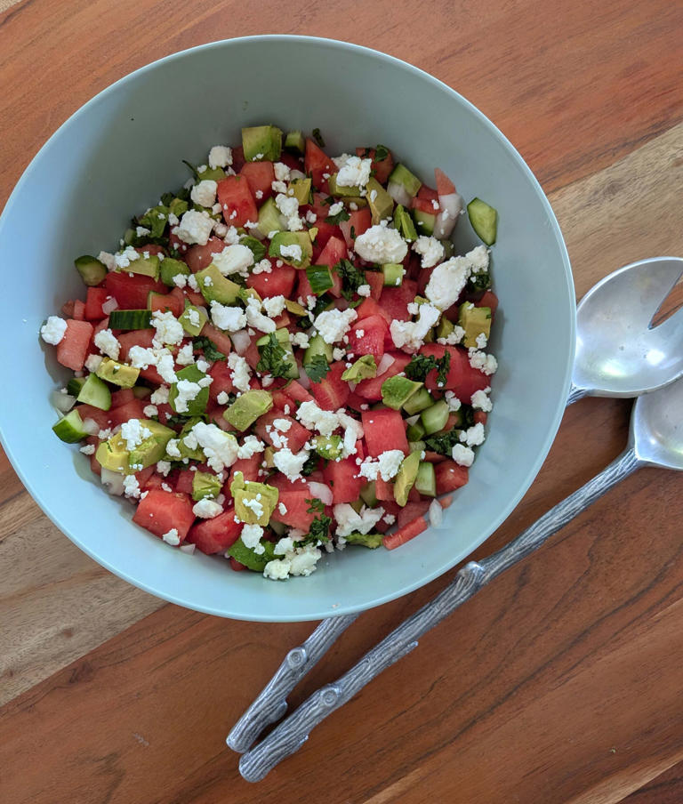 Kate Middleton's watermelon salad is my go-to cookout side (with this ...