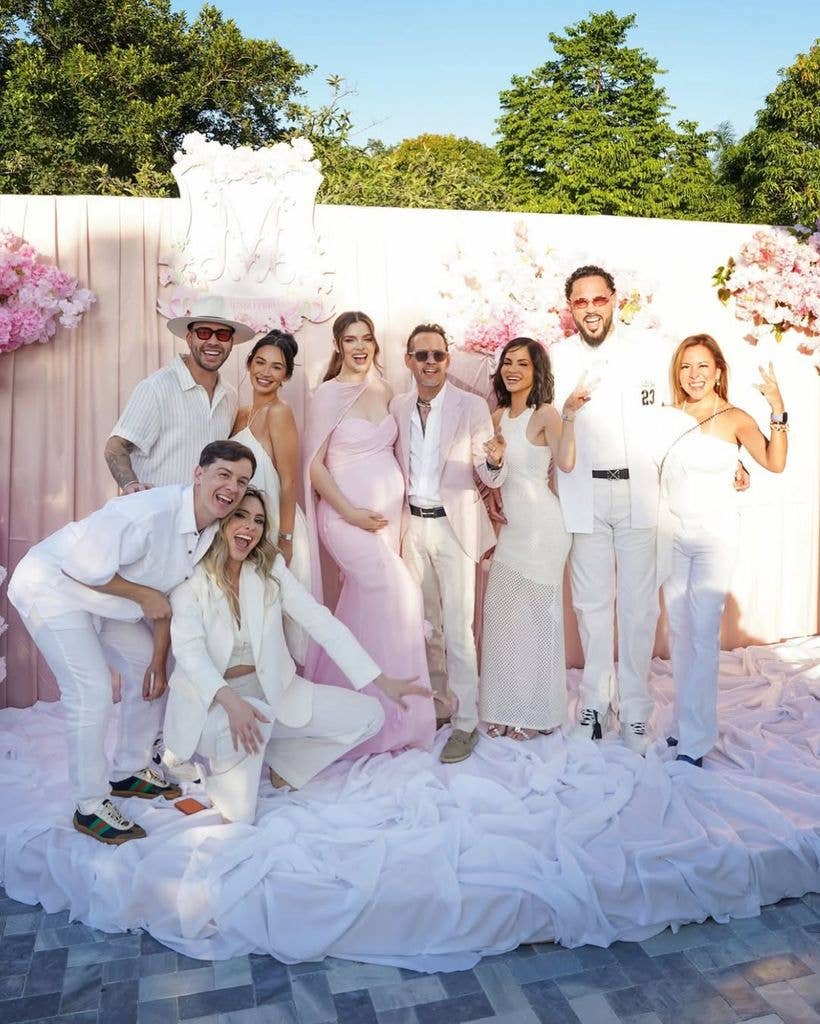 Inside Marc Anthony and Nadia Ferreira's lavish baby shower as they ...