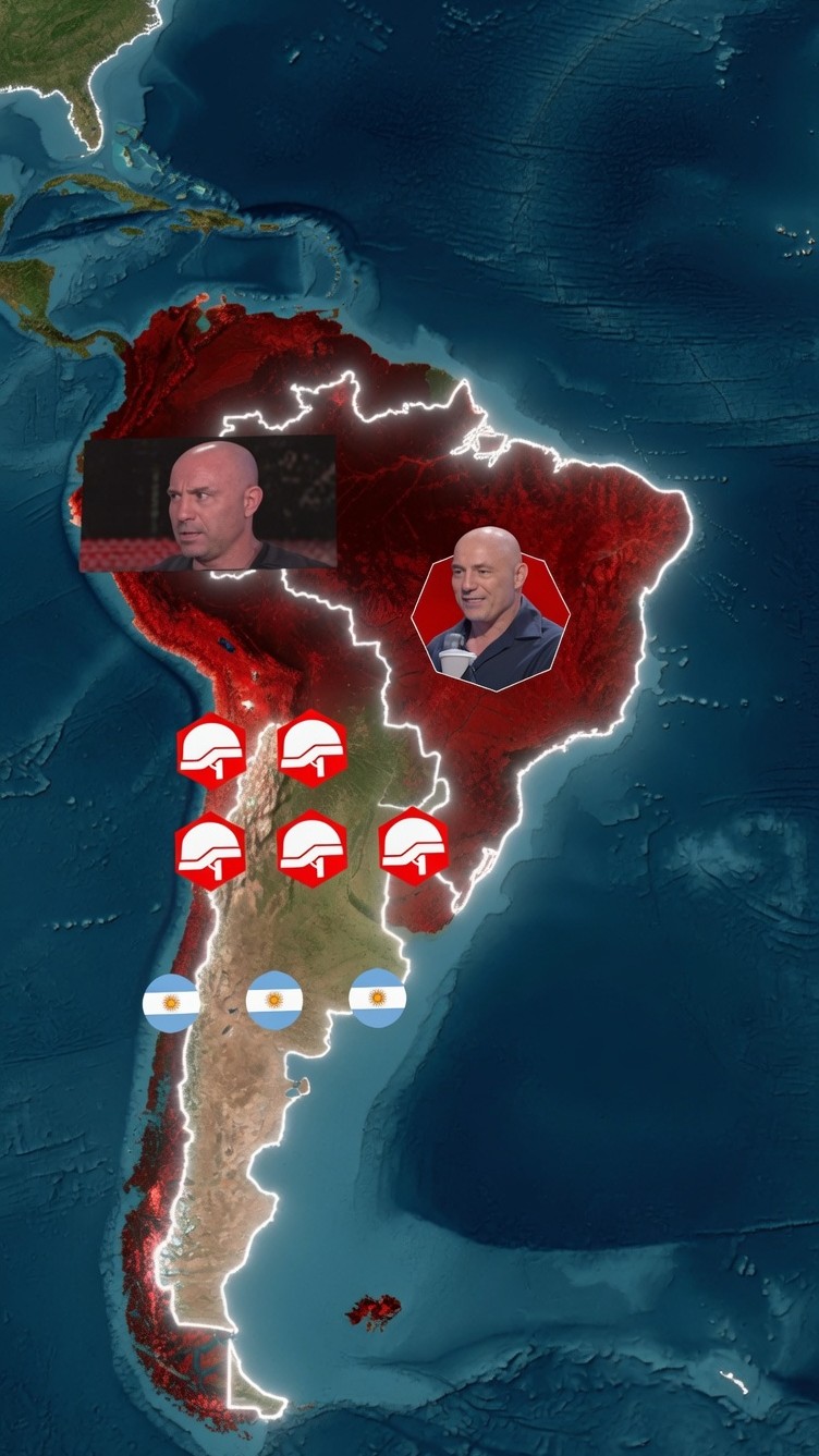 How Joe Rogan could end up ruling South America