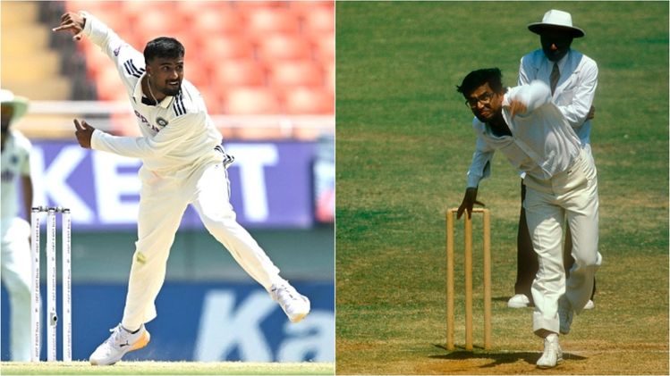 Manav Suthar breaks 46-year-old record on Test debut with 6/33 vs ...