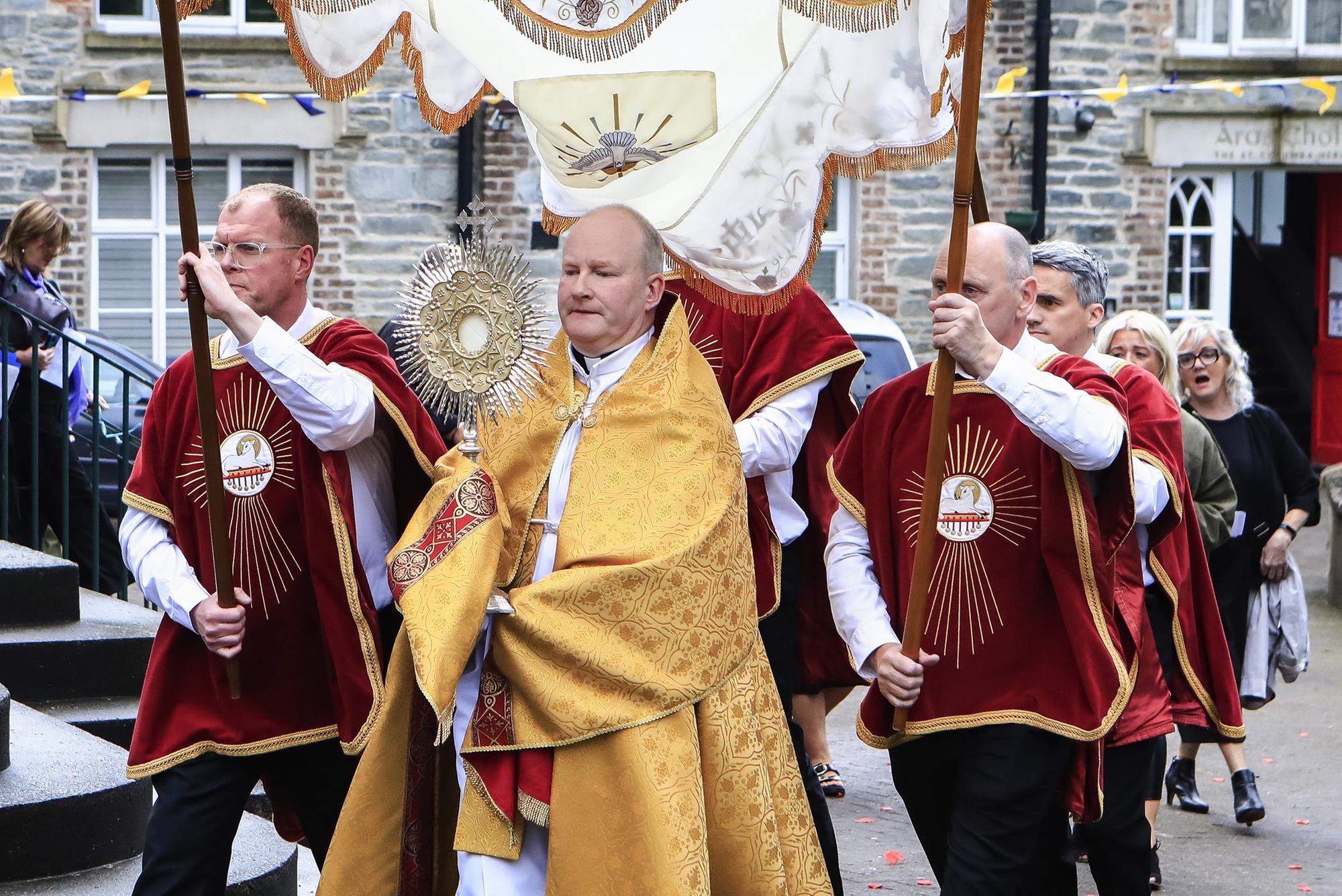 In pictures: Corpus Christi procession at St Columba's Long Tower ...