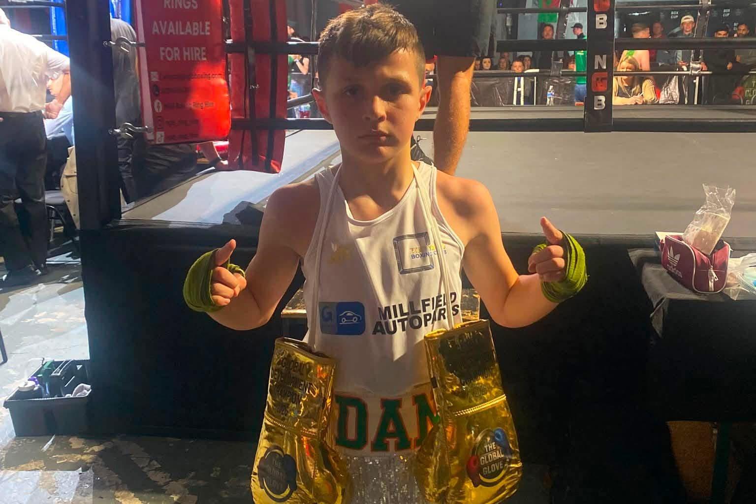 An 11-year-old Top Yard Boxing Club fighter has attracted the attention ...