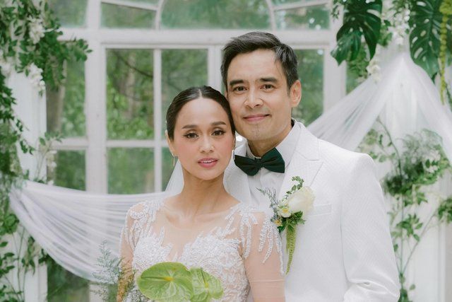 Jopay Paguia and Joshua Zamora wore creations by the same designer for ...