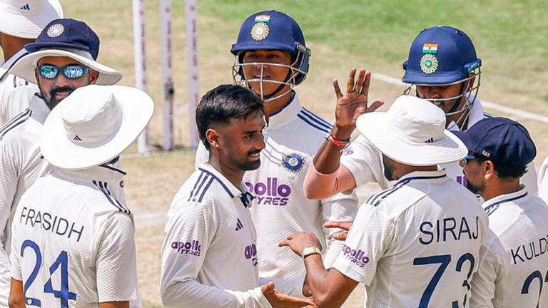Afghanistan reach 18 runs in second innings at lunch on day 3 against ...