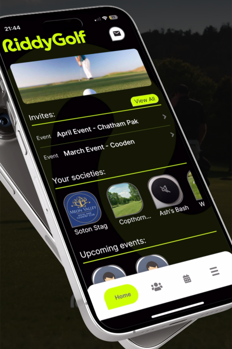 RiddyGolf launches app to take the admin out of society golf