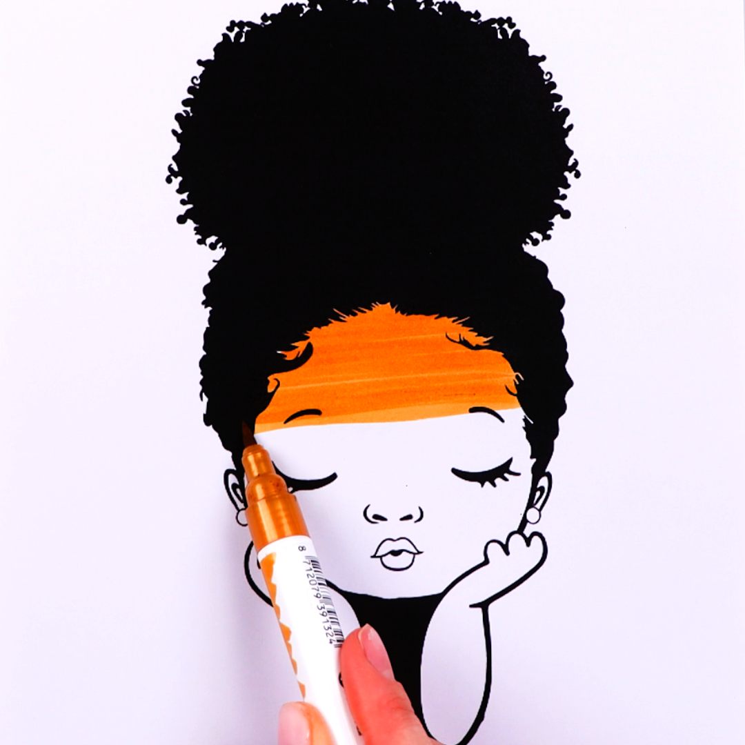 Adding glitter glam to your artwork 🎨
