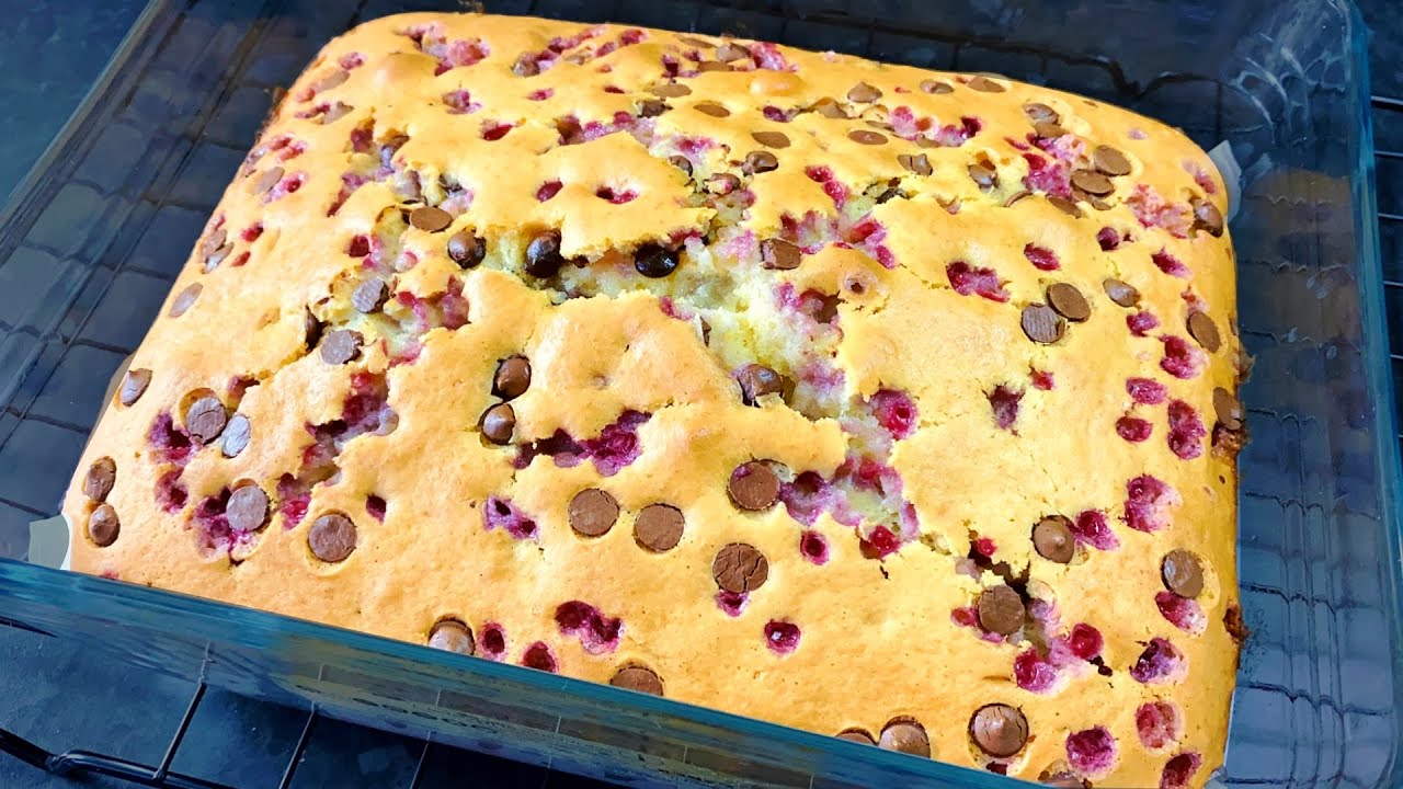 Very tasty fruit cream cake without oil recipe