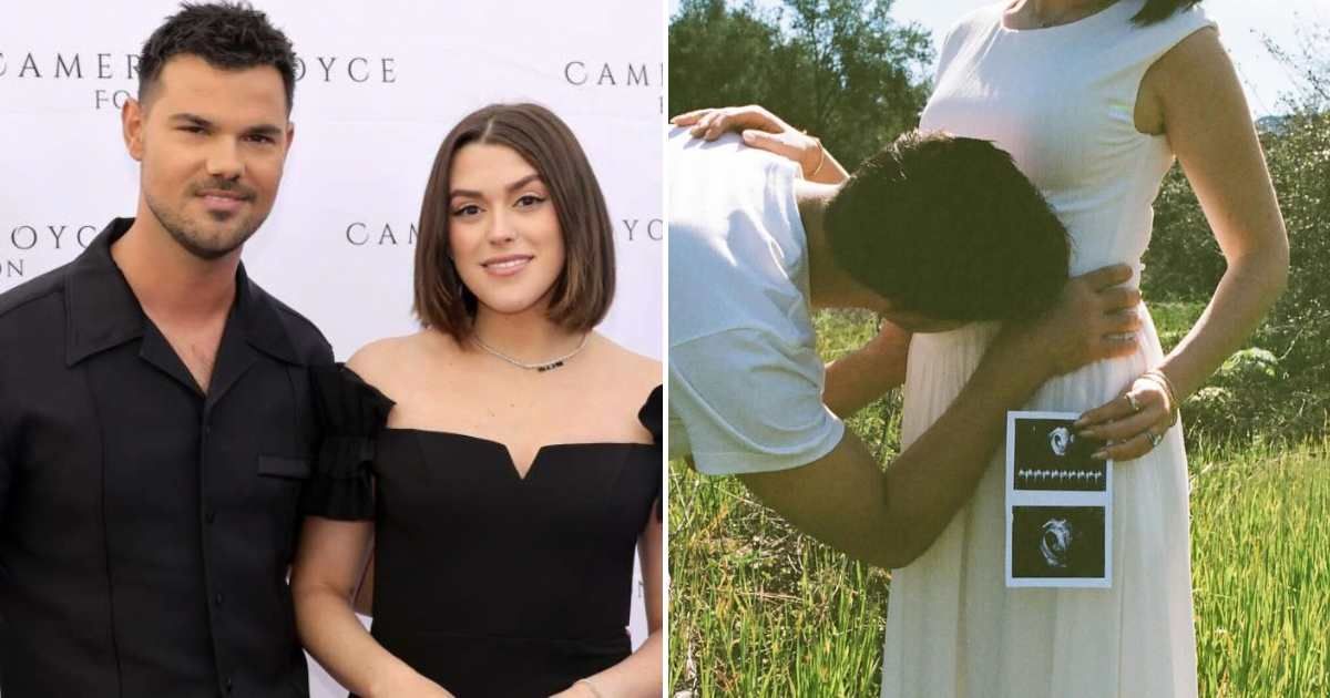 Taylor Lautner and his wife reveal baby's gender in viral video: 'Our ...