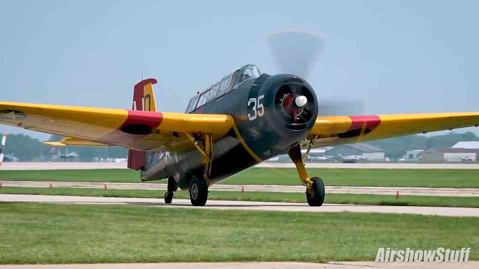 Watch warbirds and military jets fight the Oshkosh traffic rush