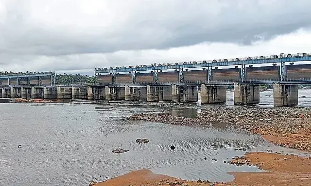 River flow rises due to continuous rainfall