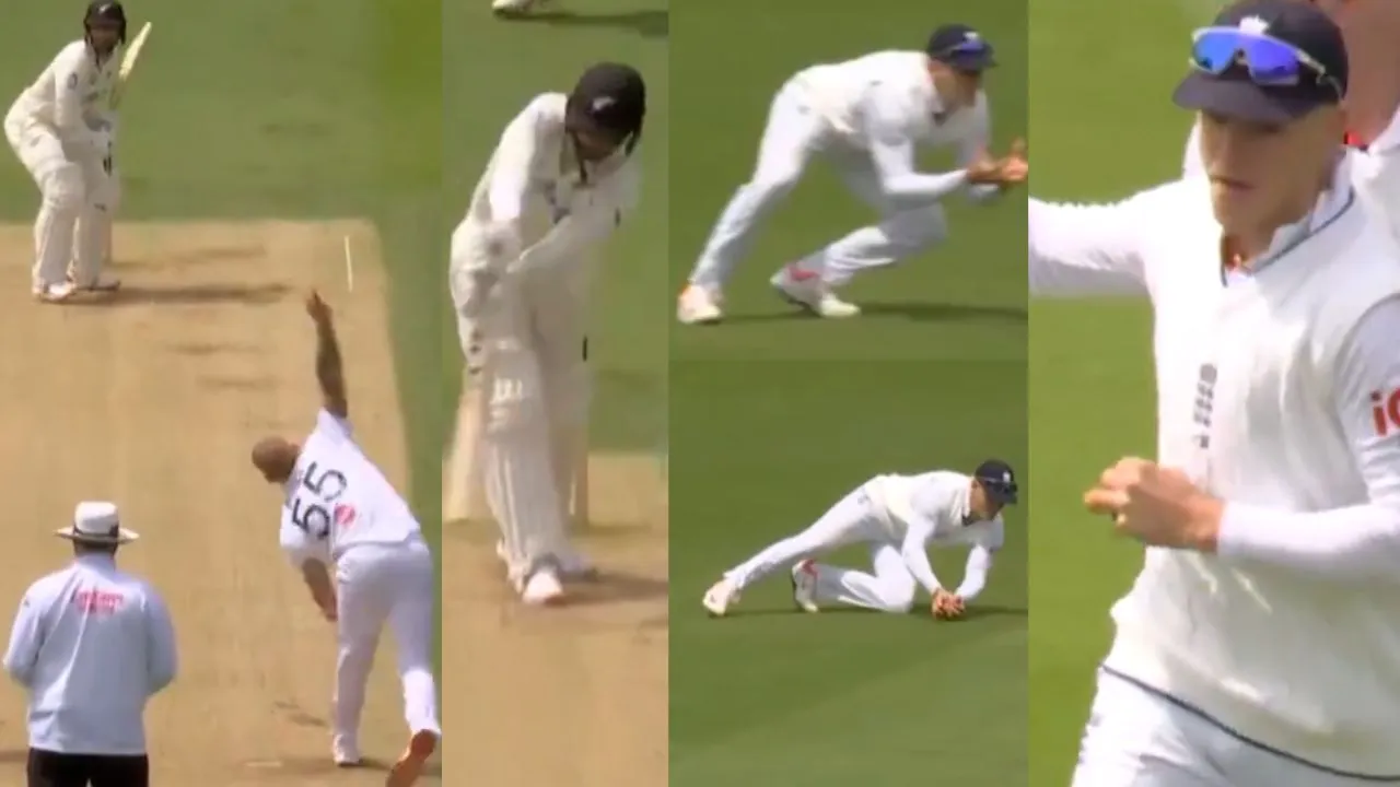 ENG vs NZ [WATCH]: Jacob Bethell grabs a spectacular catch to dismiss ...