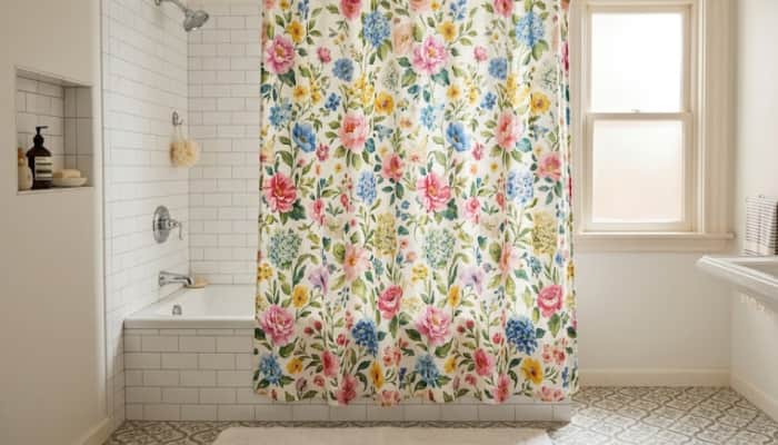 Stylish shower curtains to upgrade your bathroom during Myntra End of ...