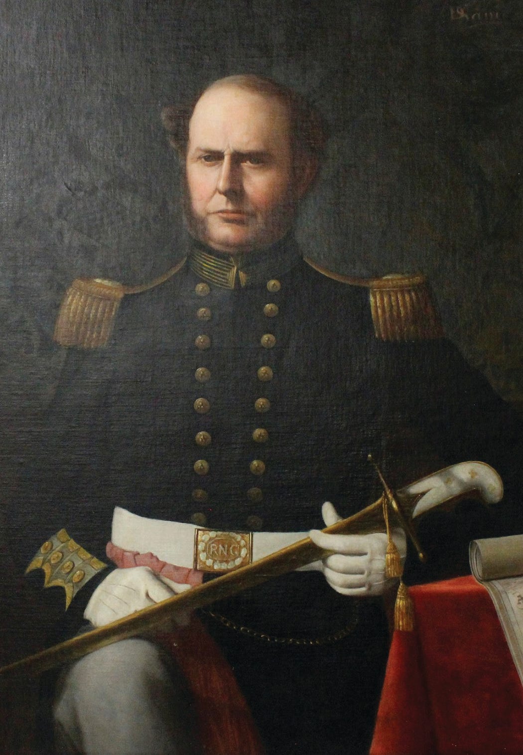 Augusta officer's rare Marine uniforms debut in museum exhibit