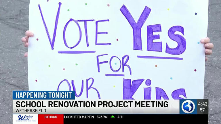 Wethersfield families to get update on $239M elementary school ...