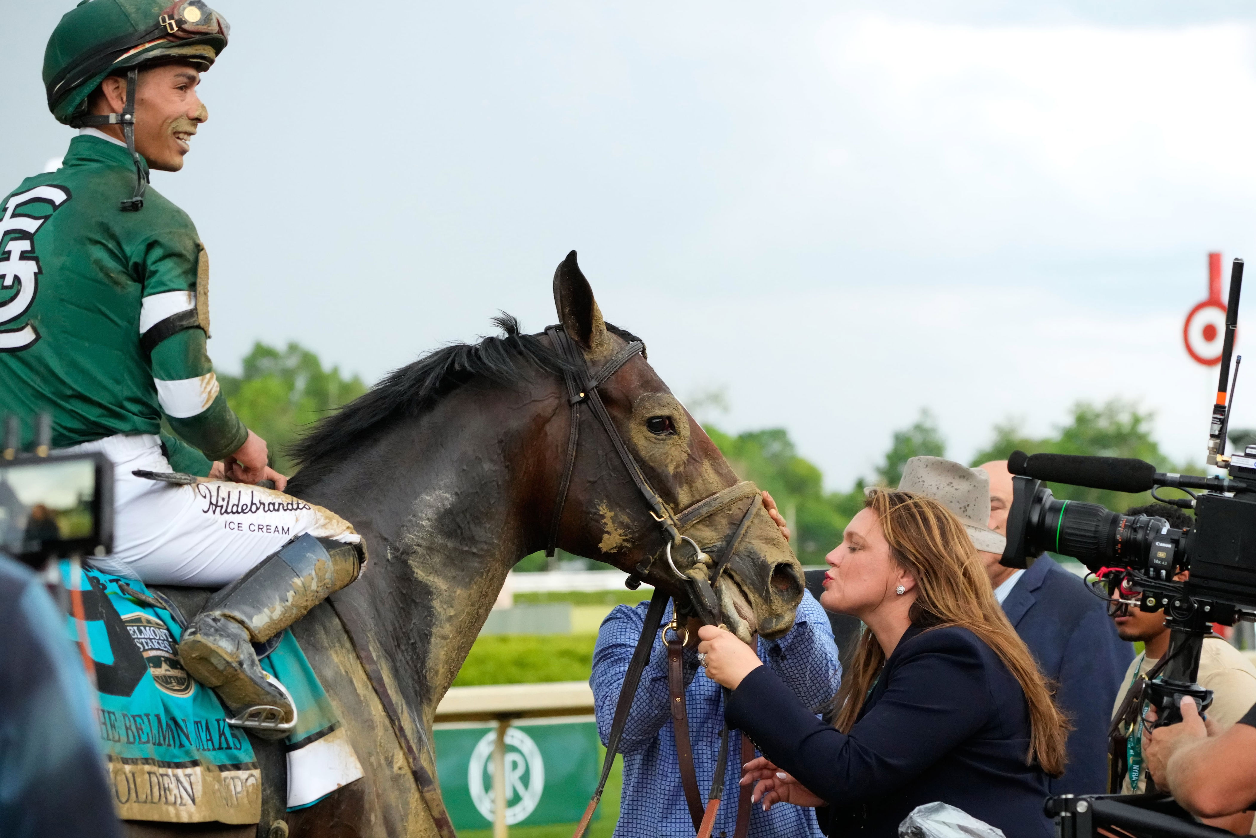 Sheri Devo becomes first woman to win two Triple Crown legs