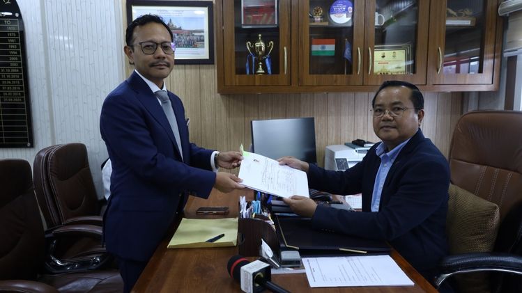 Meghalaya: NPP's James P K Sangma files Rajya Sabha nomination with ...