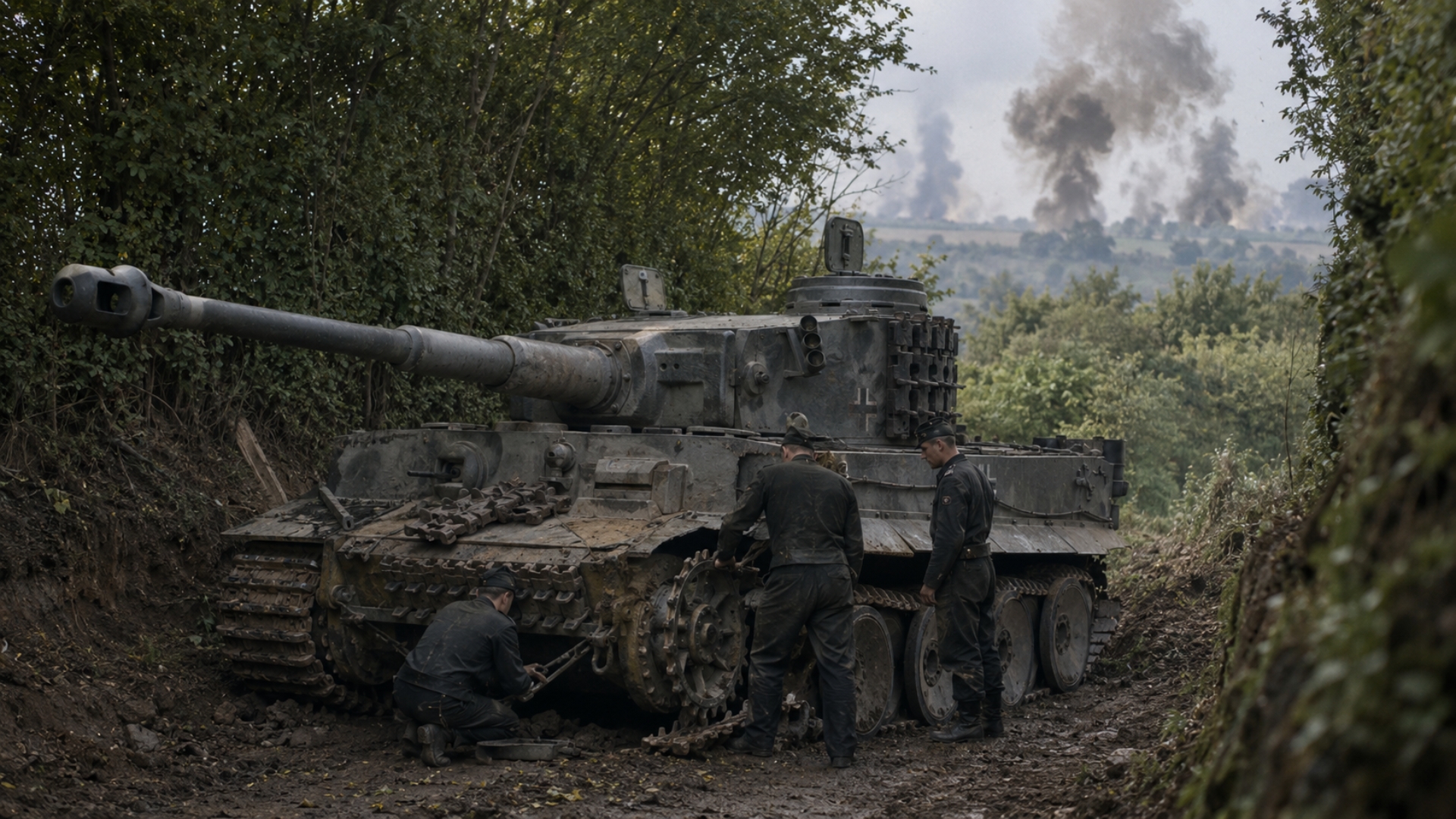 La debilidad oculta del tanque Tiger en Normandía