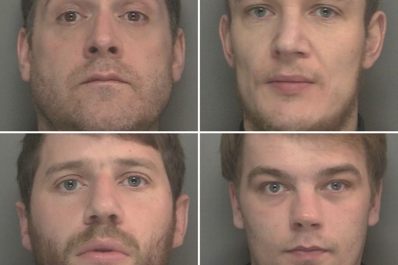 Prison officers pounce on Ashley Dale's murderer's dad as he's caught ...