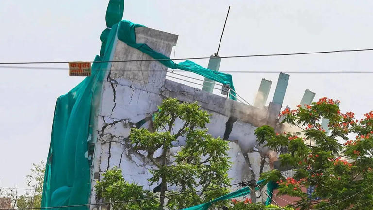Jaipur anti-encrochment drive: Mosque demolished to widen road; 2 ...