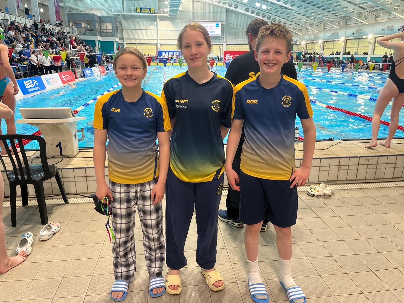 Alnwick Dolphins make a splash at North East Regional Championships