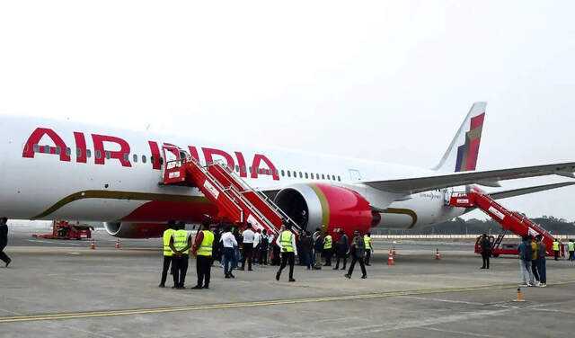 Severe weather damages Air India aircraft at Delhi airport