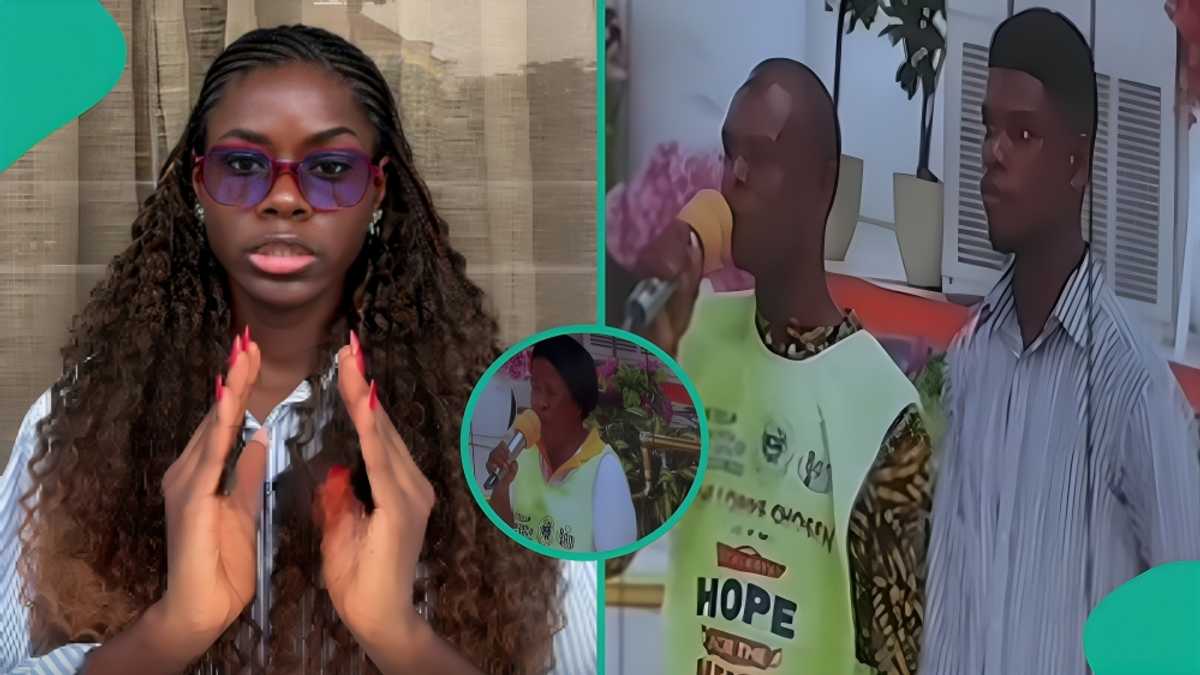 Watch lady's first-time experience in Lord's Chosen church, she filmed ...