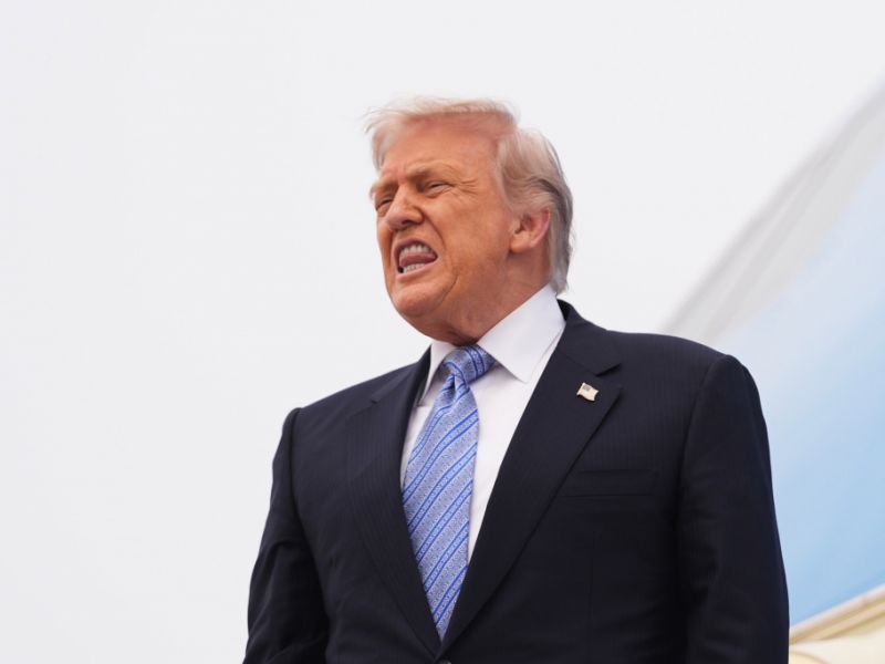 Donald Trump flippt aus: "Sein Gehirn ist kaputt!" Wut-Interview ...
