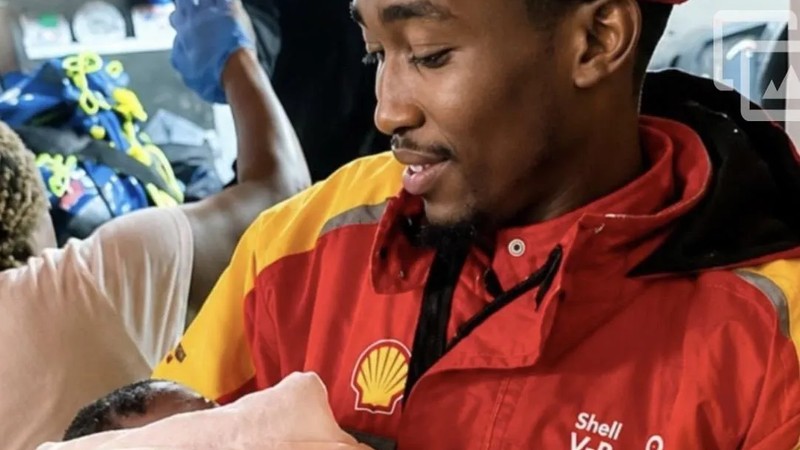 Mid-shift miracle: Petrol attendant Chevaan Abrahams delivers baby at ...