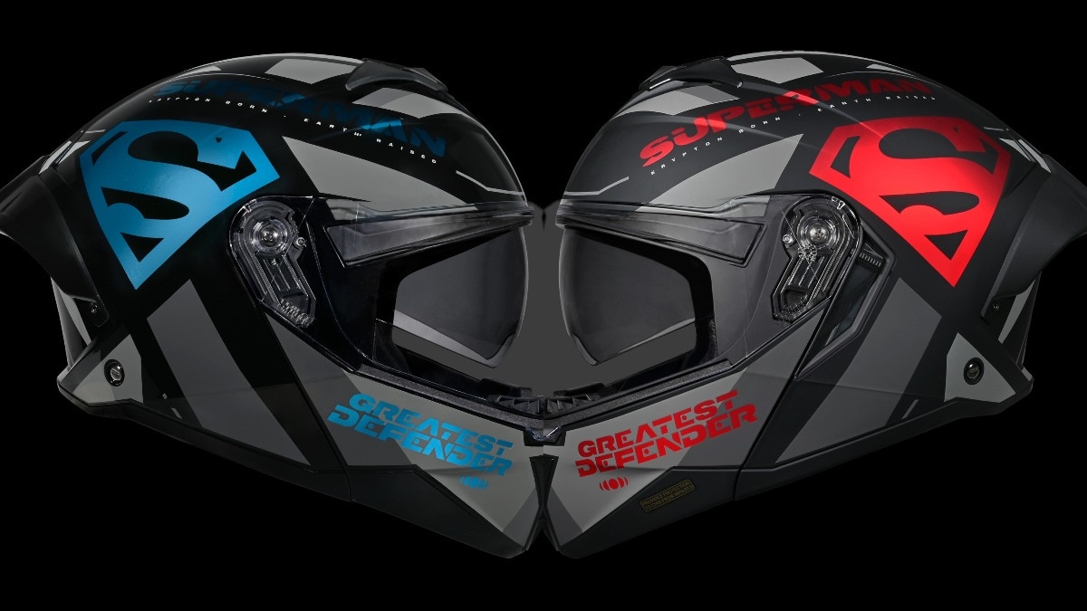 Studds launches Superman-inspired Trooper Legacy Shield helmet at Rs 2,425