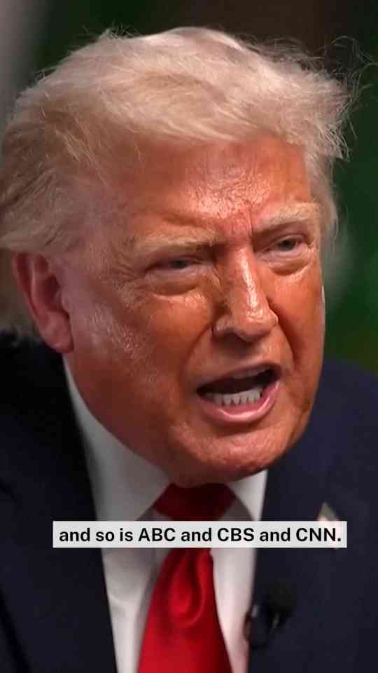 Trump shouts at NBC journalist and ends interview