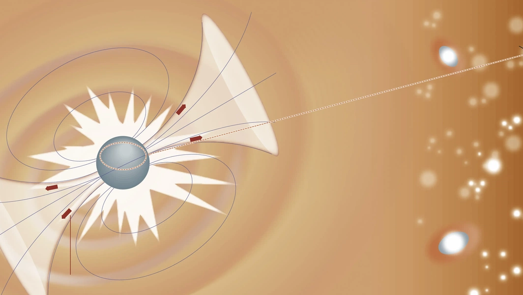 Astronomers trace decades-old radio mystery to 'vampire star'