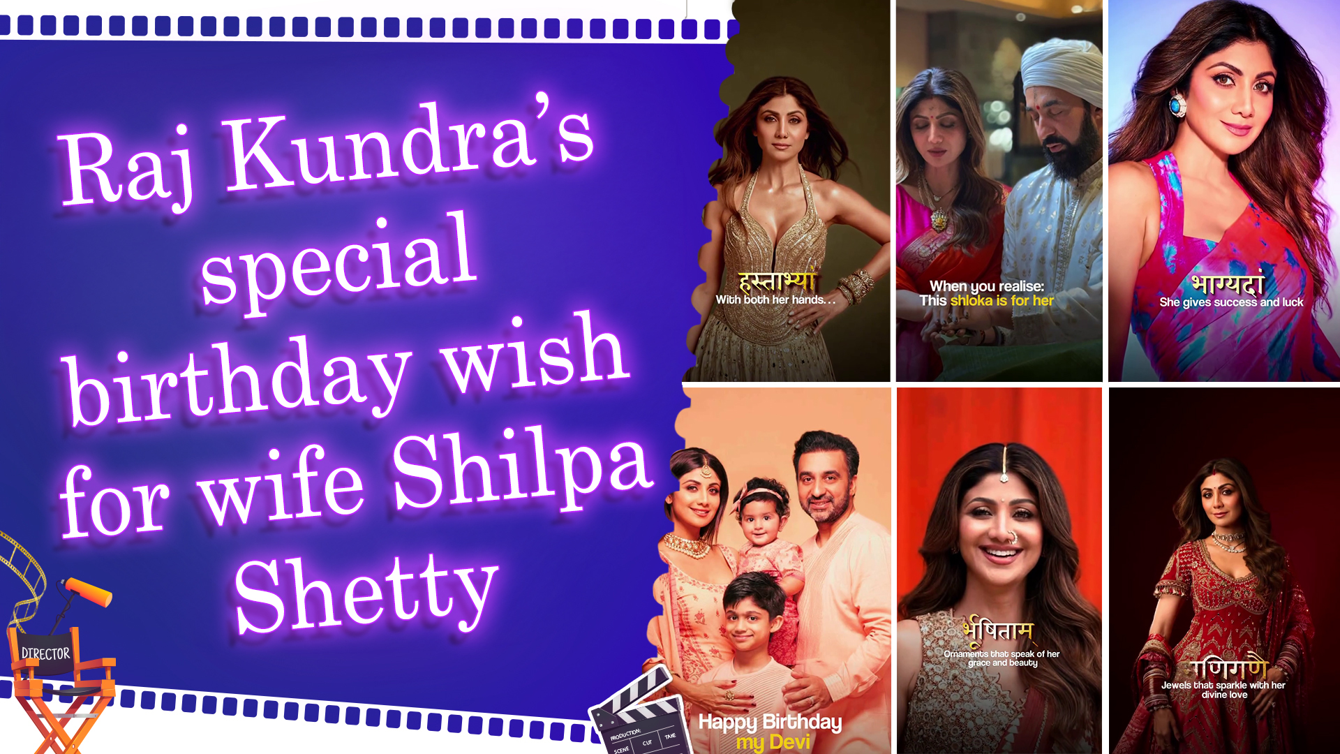 Raj Kundra shares heartwarming birthday tribute for Shilpa Shetty ...