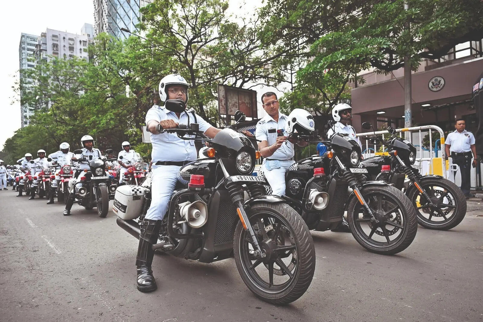 Security ties, US independence in focus: 150 bikers hit Kolkata streets ...
