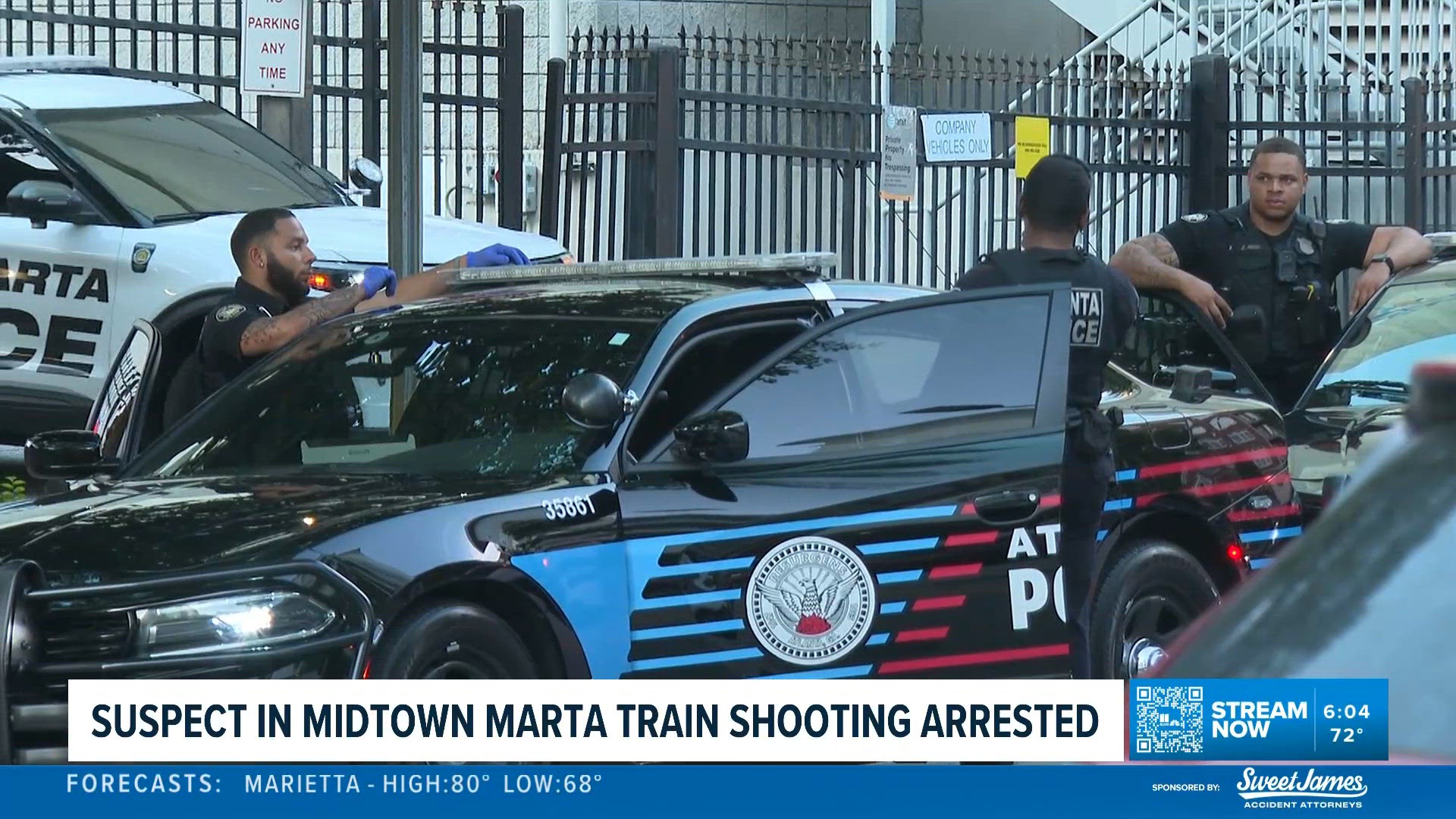 Suspect accused of opening fire on MARTA train arrested after extensive ...