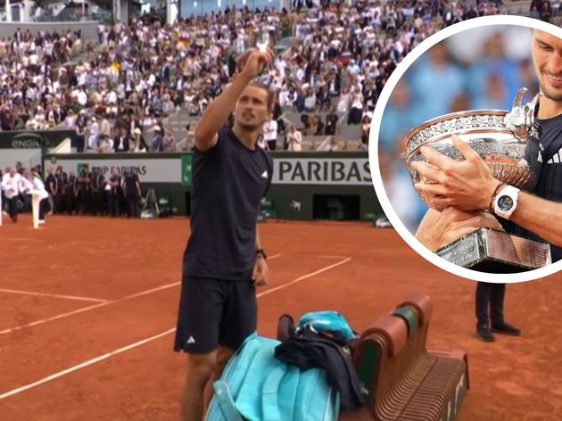 Zverev sorgt nach French-Open-Sieg mit Luxus-Uhr für Verwirrung